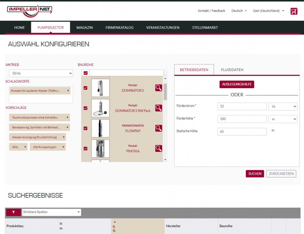 Zwei neue Hersteller im impeller.net PumpSelector verfügbar | VSX